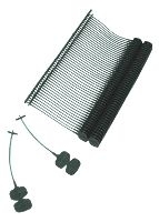 BOBET Matériel - Green nylon tag fastener double paddle (bag of…