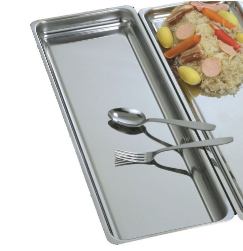 Plat inox rectangulaire