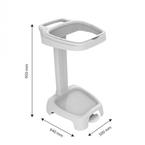 BOBET Matériel - Support sac 120L sans couvercle - Spécialiste…
